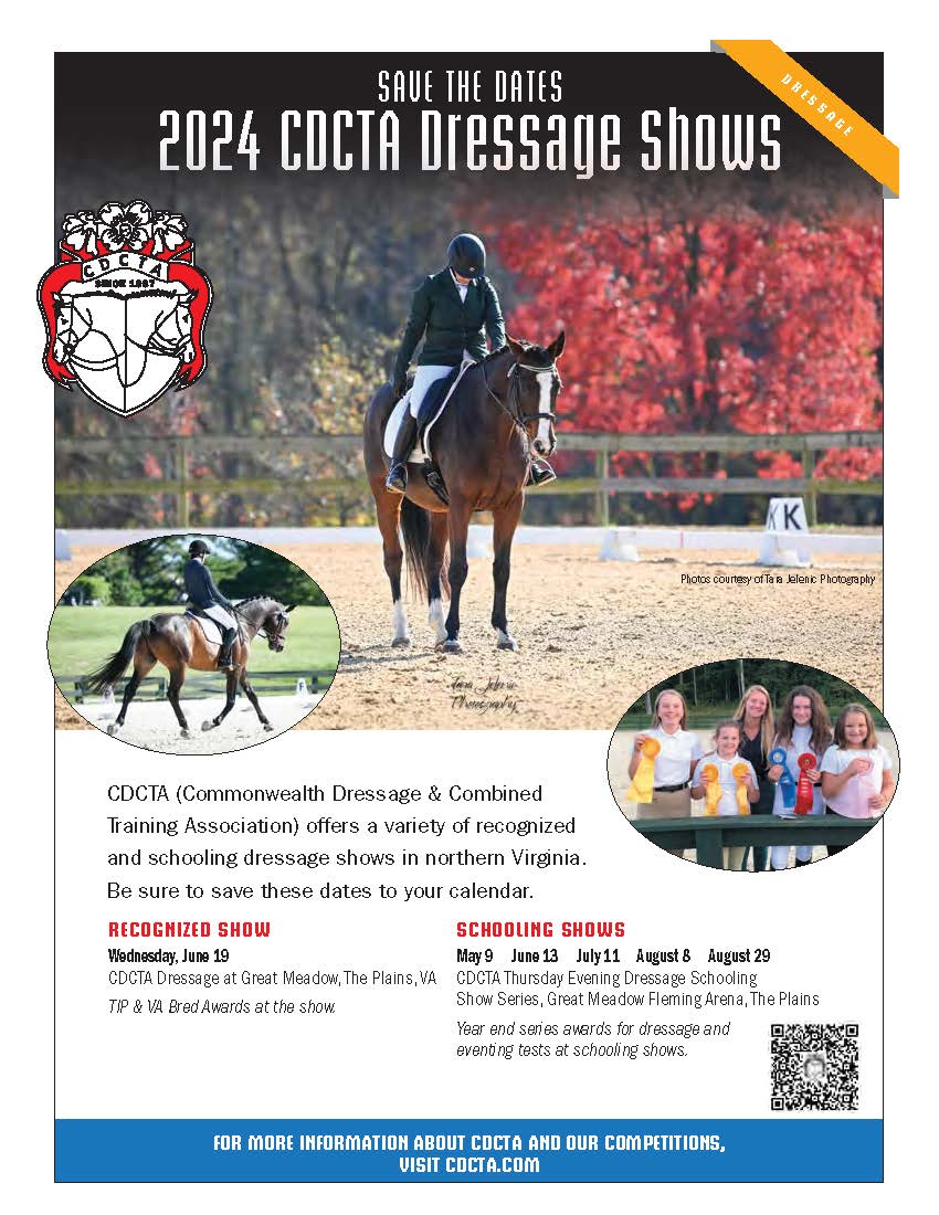 CDCTA Recognized Dressage Show - Great Meadow Foundation